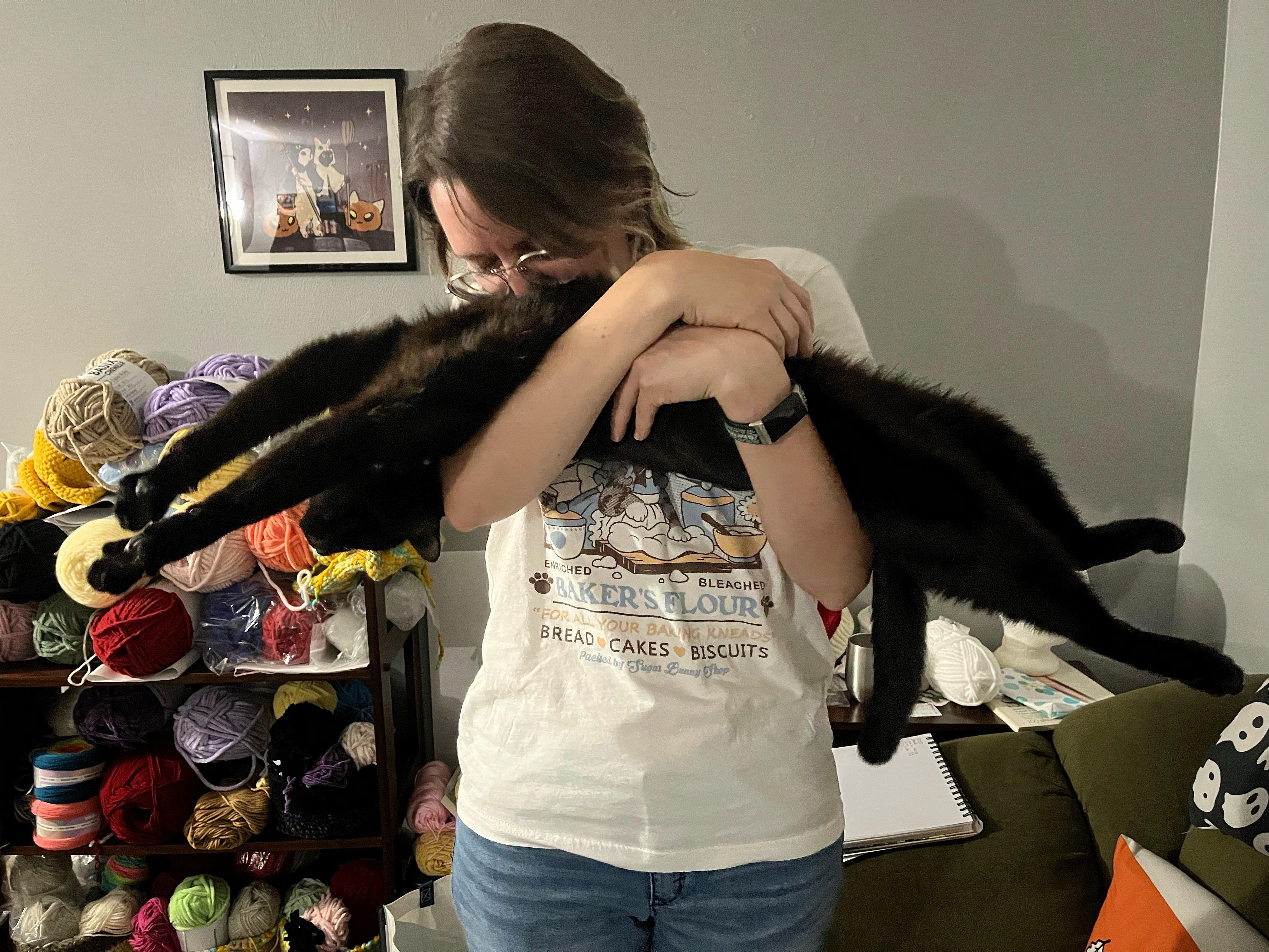 Bedtime stretchies get all the kisses | Scrolller