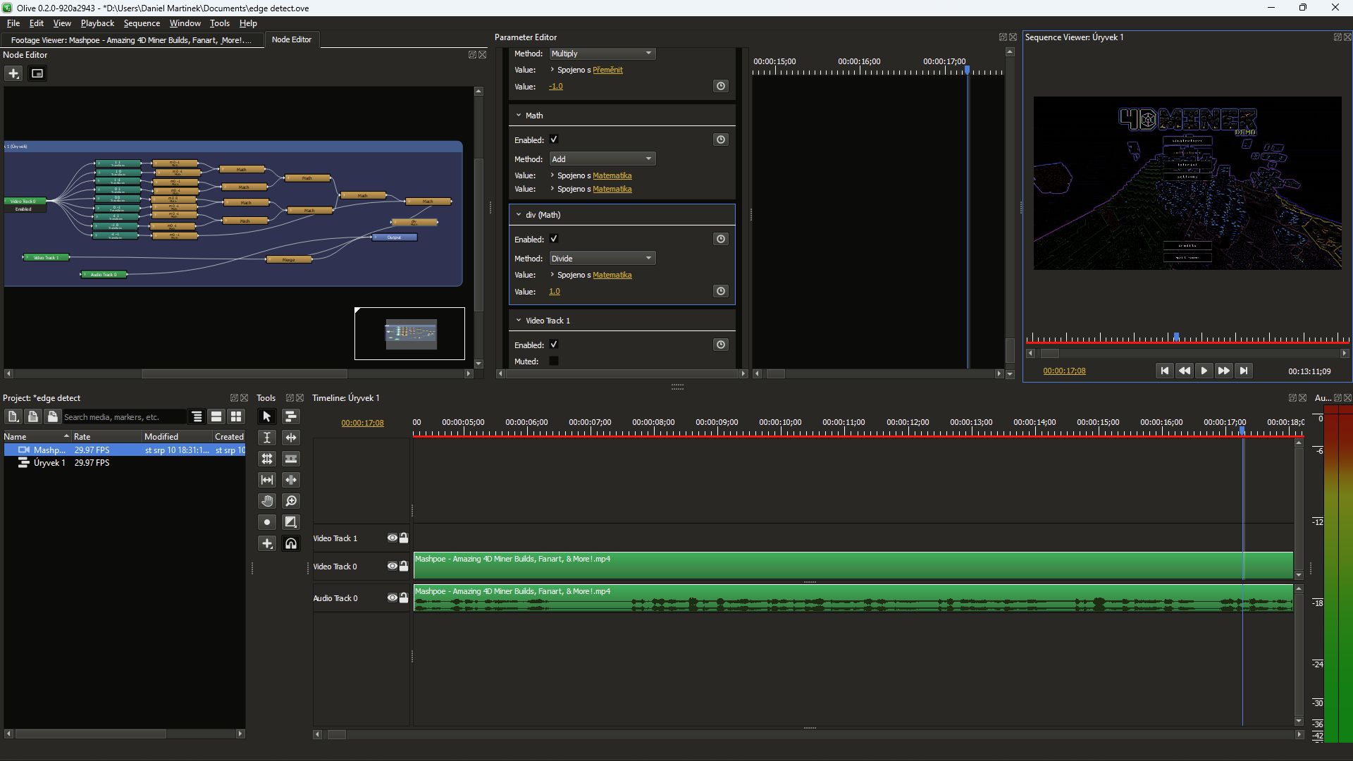 Behold the power of nodes! (Edge detection convolution filter) | Scrolller