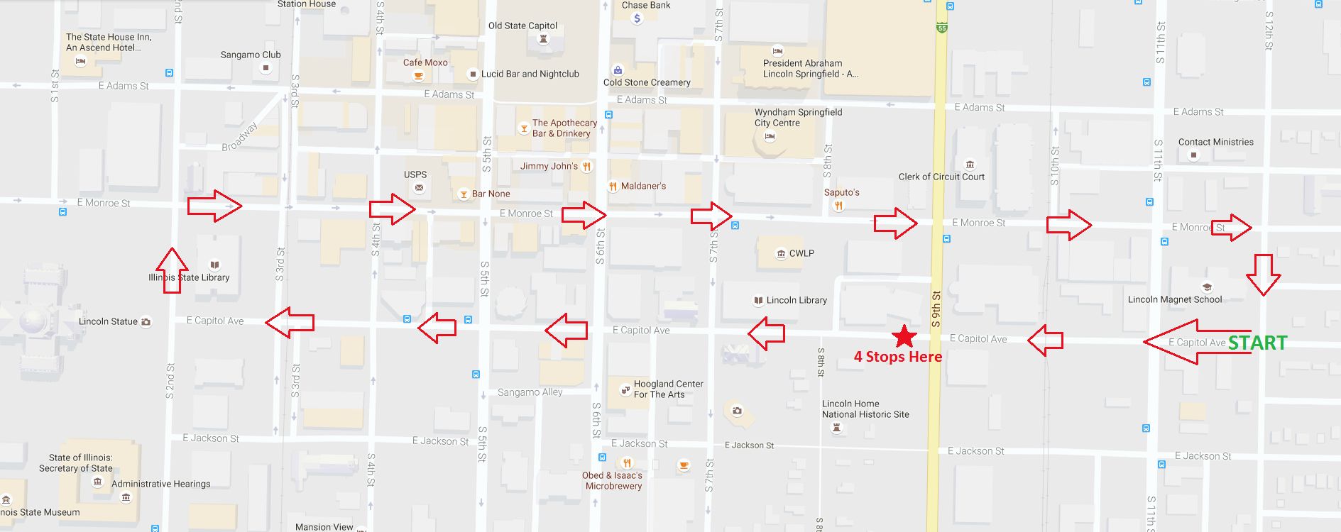 Best Pokestop Route | Scrolller