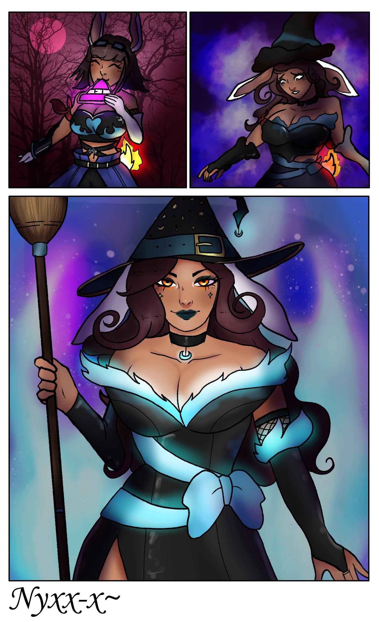 Bewitched~ [Halloween, Witch TF, Monster Girl] by me | Scrolller