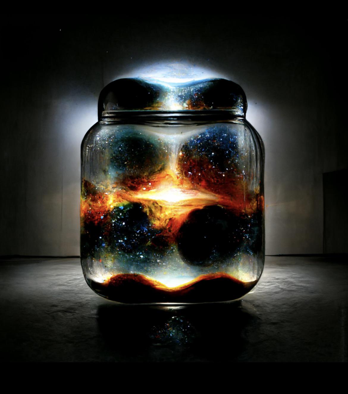 Birth of the Universe in a Glass Jar. | Scrolller