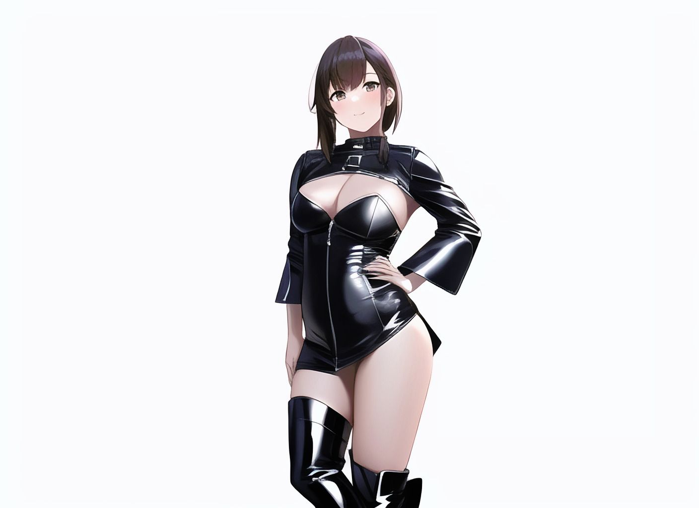 Black Latex Outfit | Scrolller