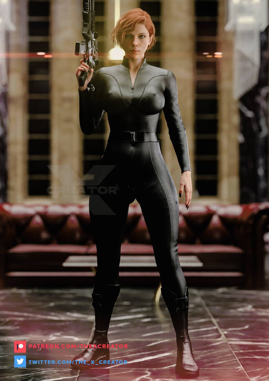 Black Widow Hard Nips (TheXCreator) [Marvel] | Scrolller