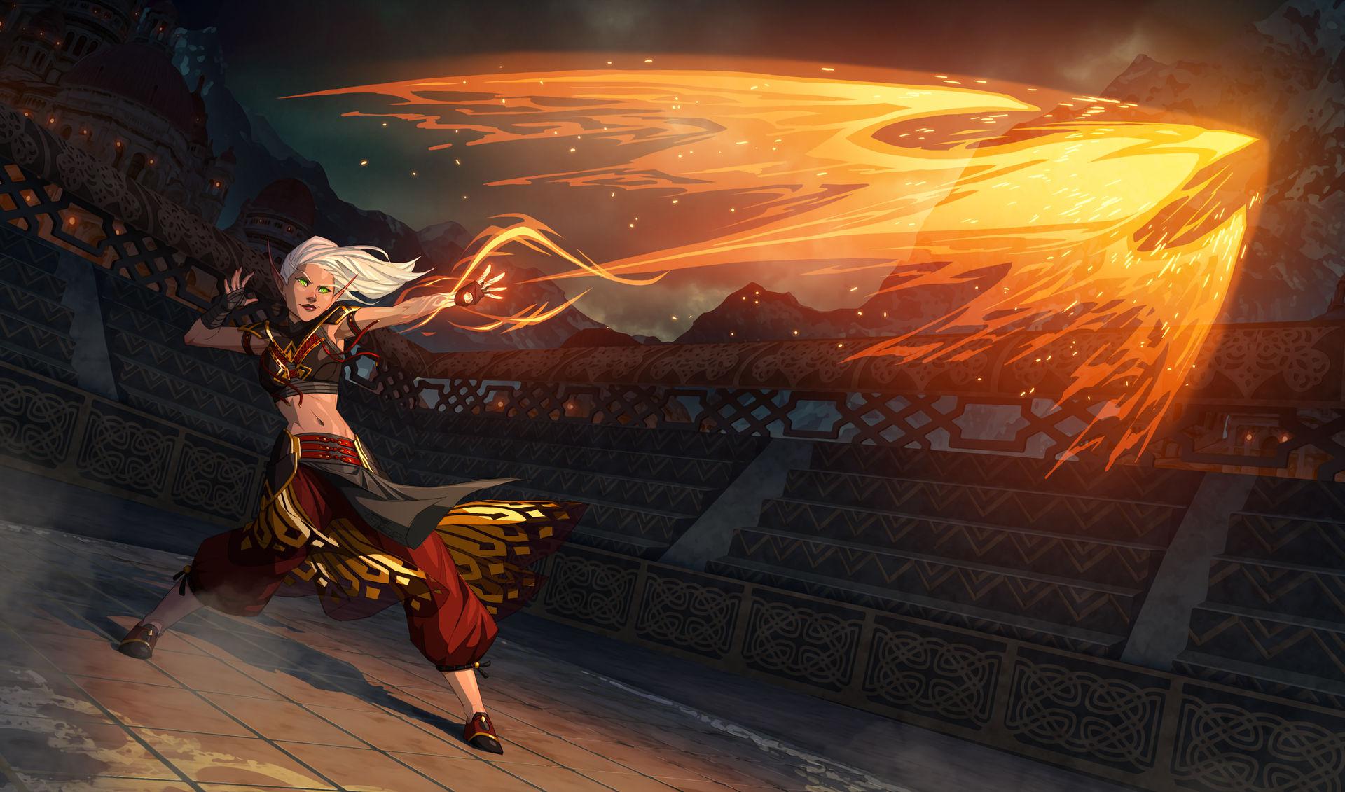 Blazing Eve by ZedEdge | Scrolller