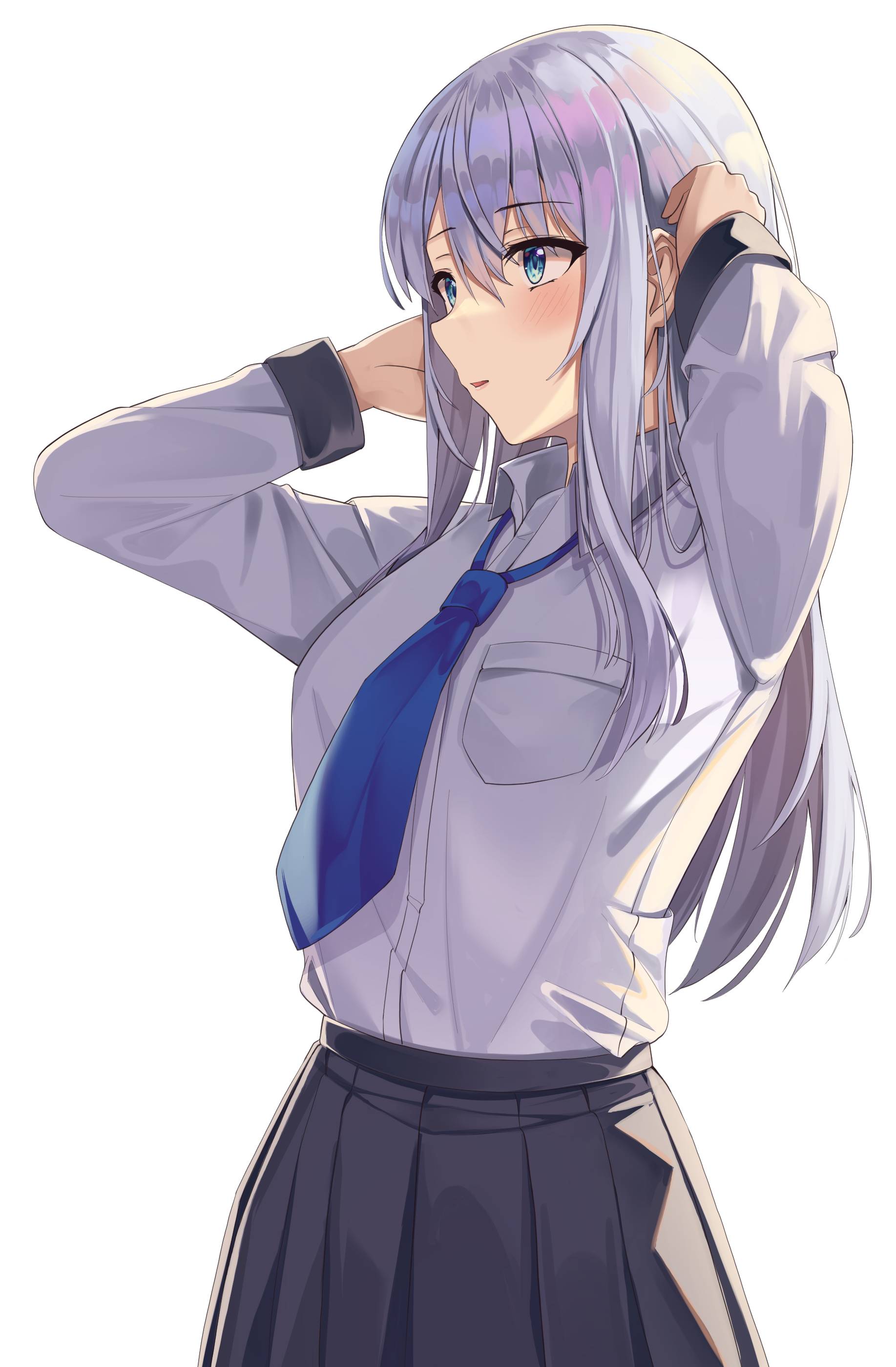 Blue Tie [Artist's Original] | Scrolller