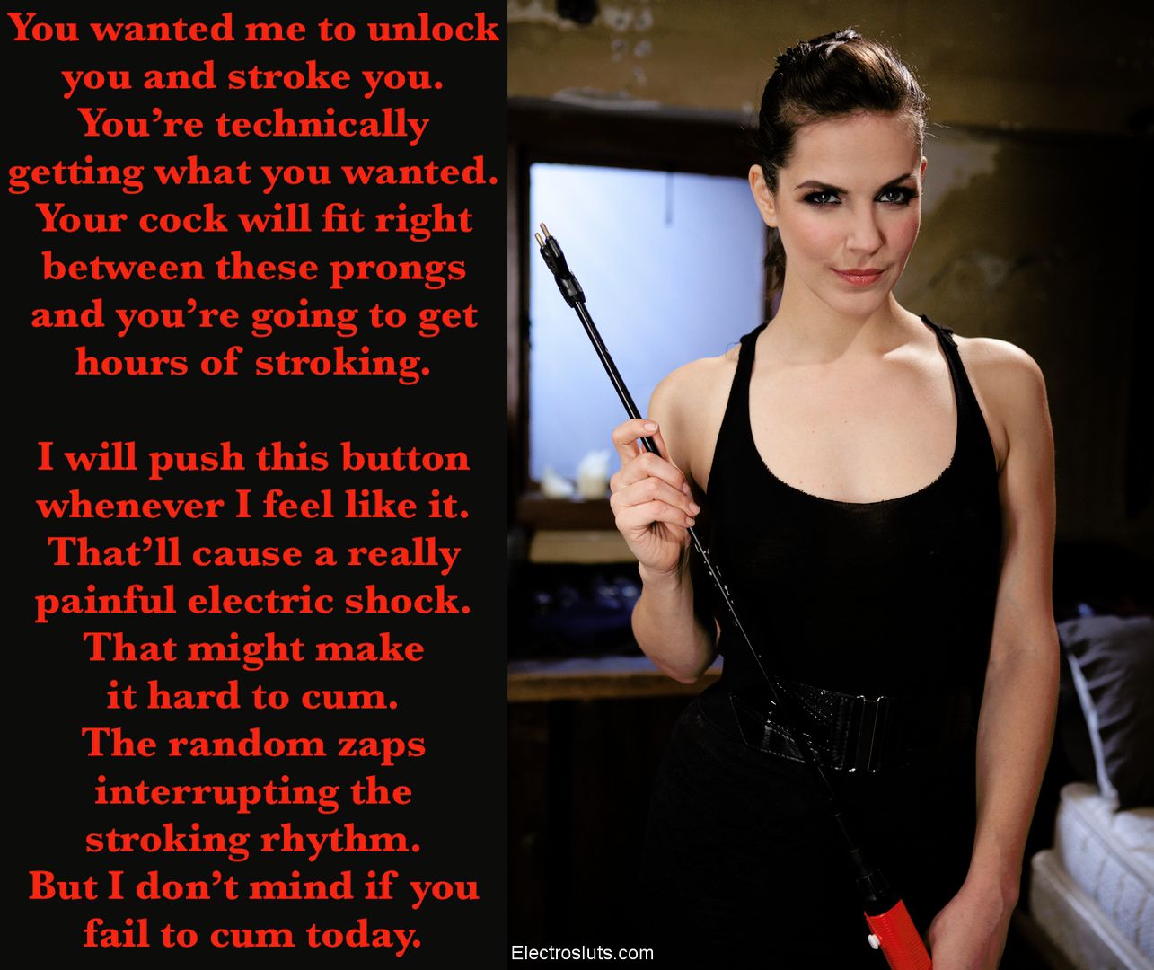 Bobbi Starr's electrifying tease [oc][cbt][femdom] | Scrolller