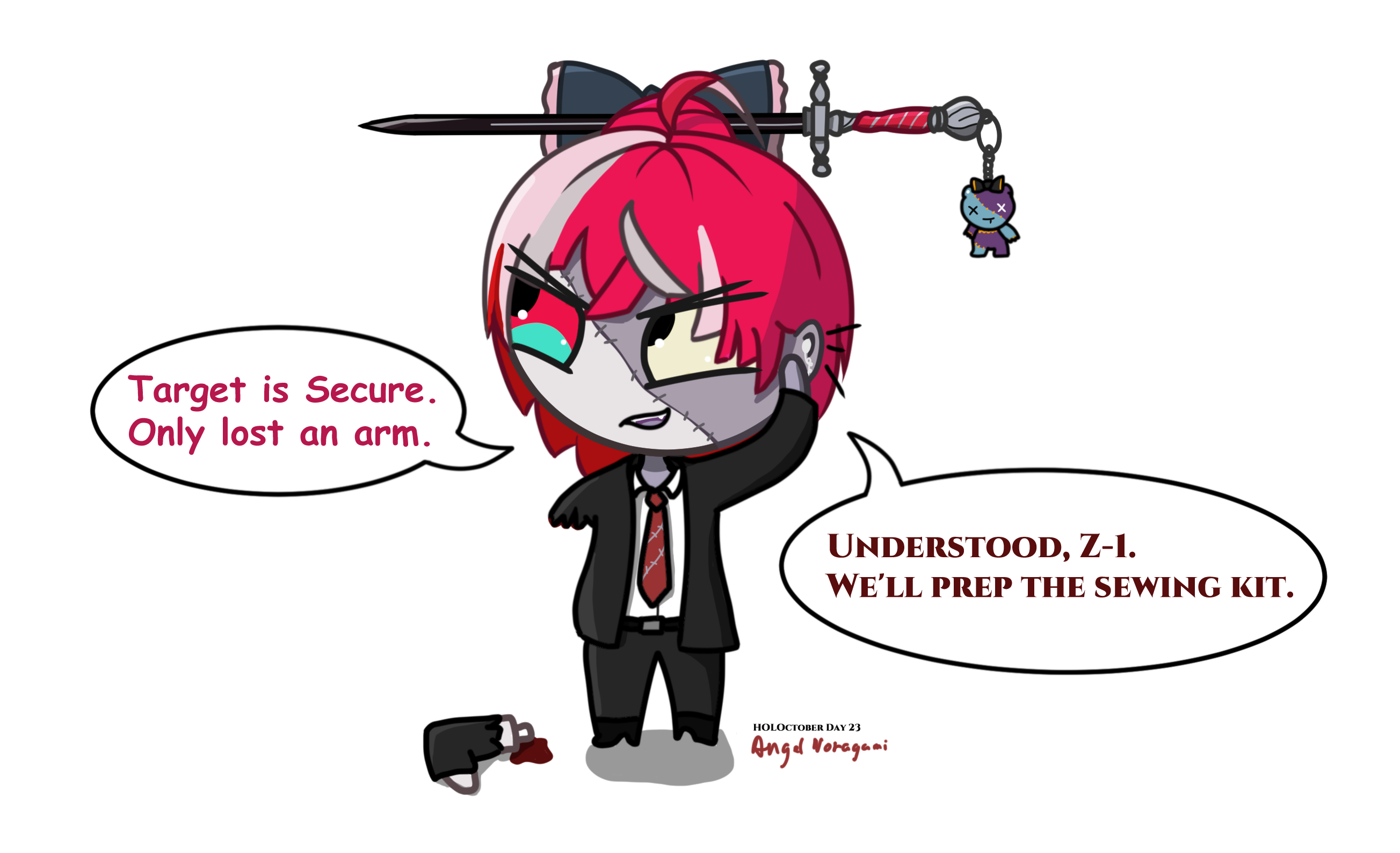 Bodyguard Ollie - HOLOctober Day 23 | Scrolller