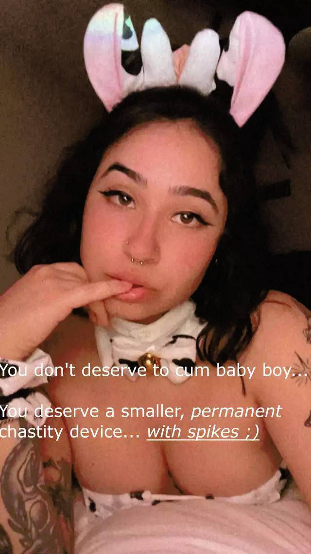 Boys like you don't deserve to cum... You know what they do deserve though? | Scrolller