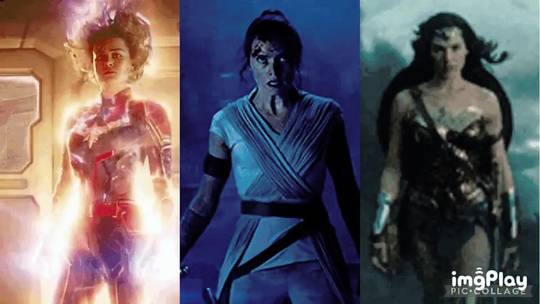 Brie Larson, Daisy Ridley, Gal Gadot. Pick 2 for an intense, sweaty 3 way | Scrolller