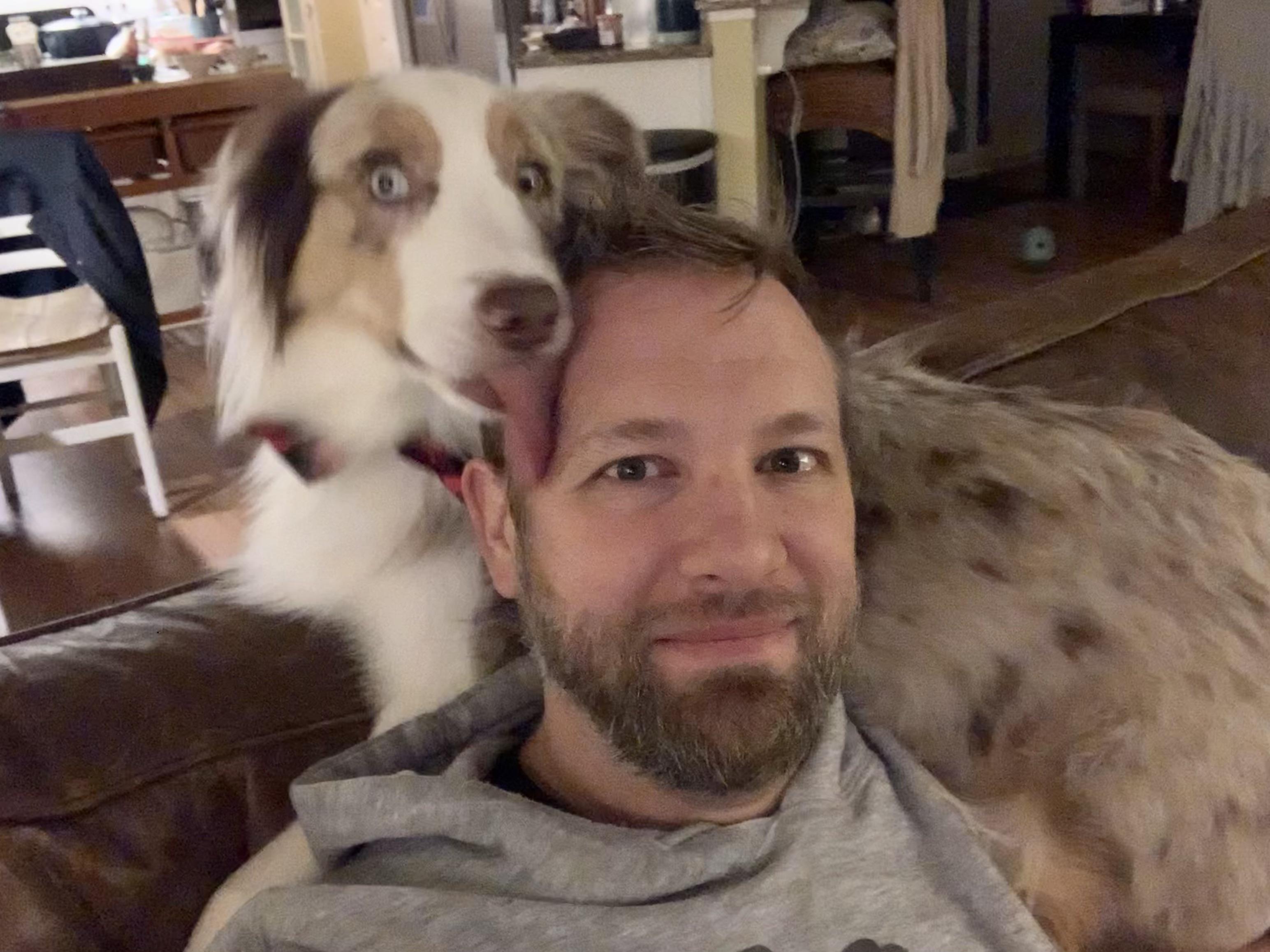 Brodhi does not respect personal space. | Scrolller