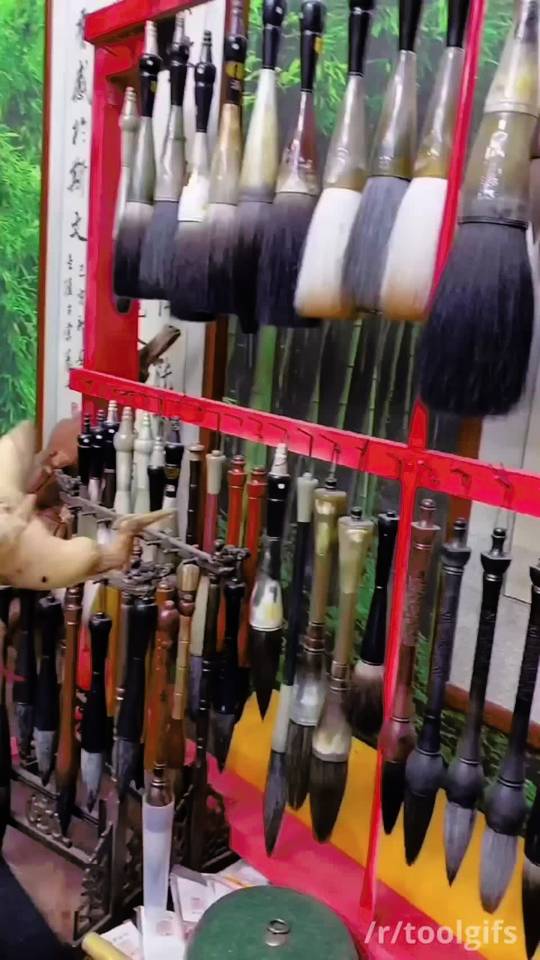 Brush, ink, paper and ink stone are commonly referred to as 'Four Treasures of the Study' in ...