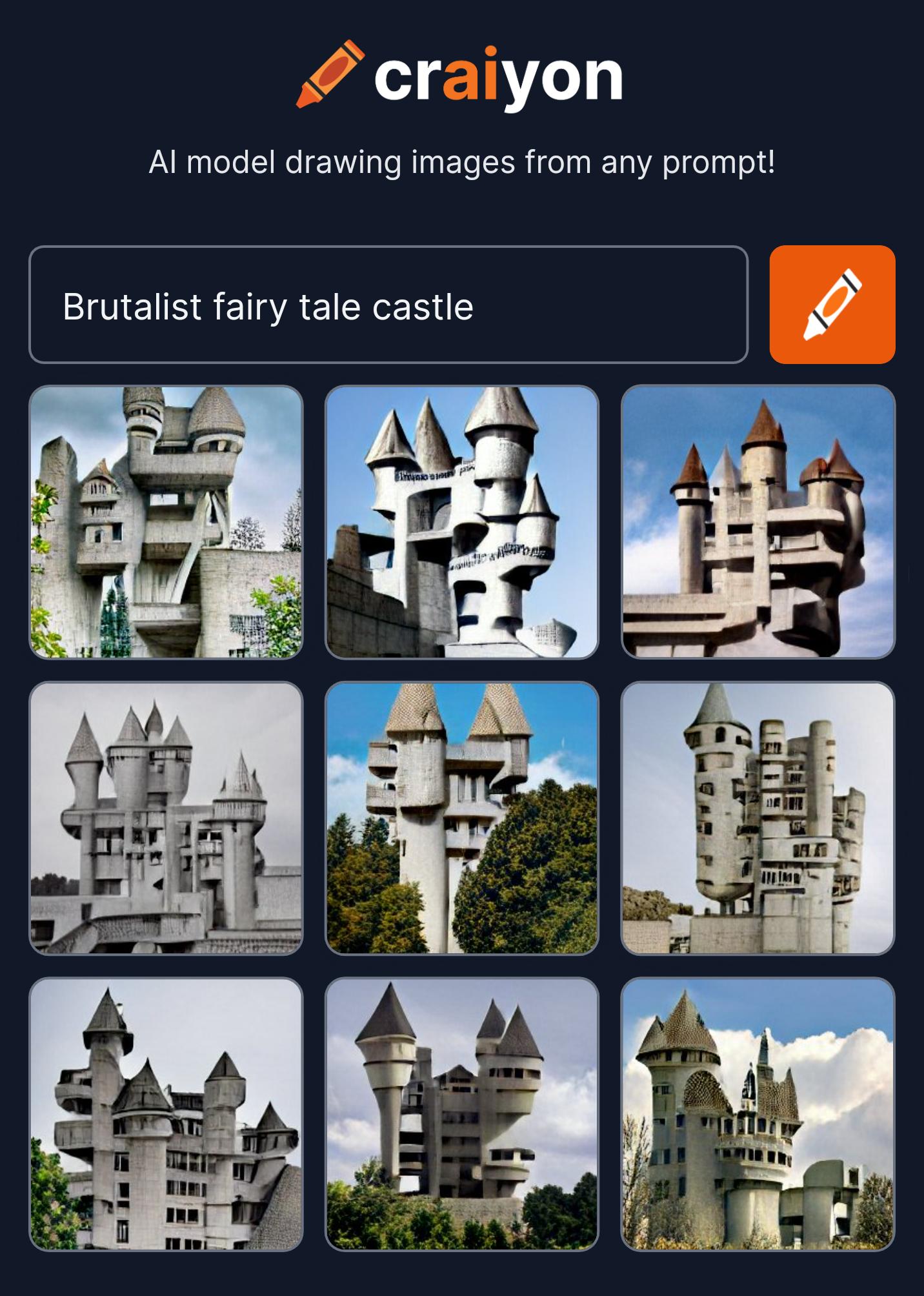 Brutalist fairy tale castle | Scrolller