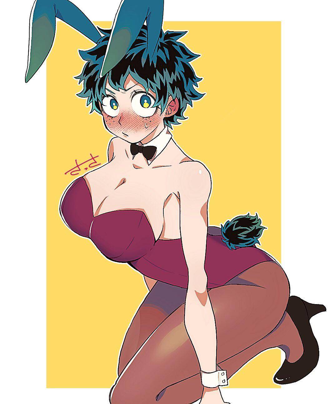 Bunny Suit Fem!Deku (11risotto08) | Scrolller