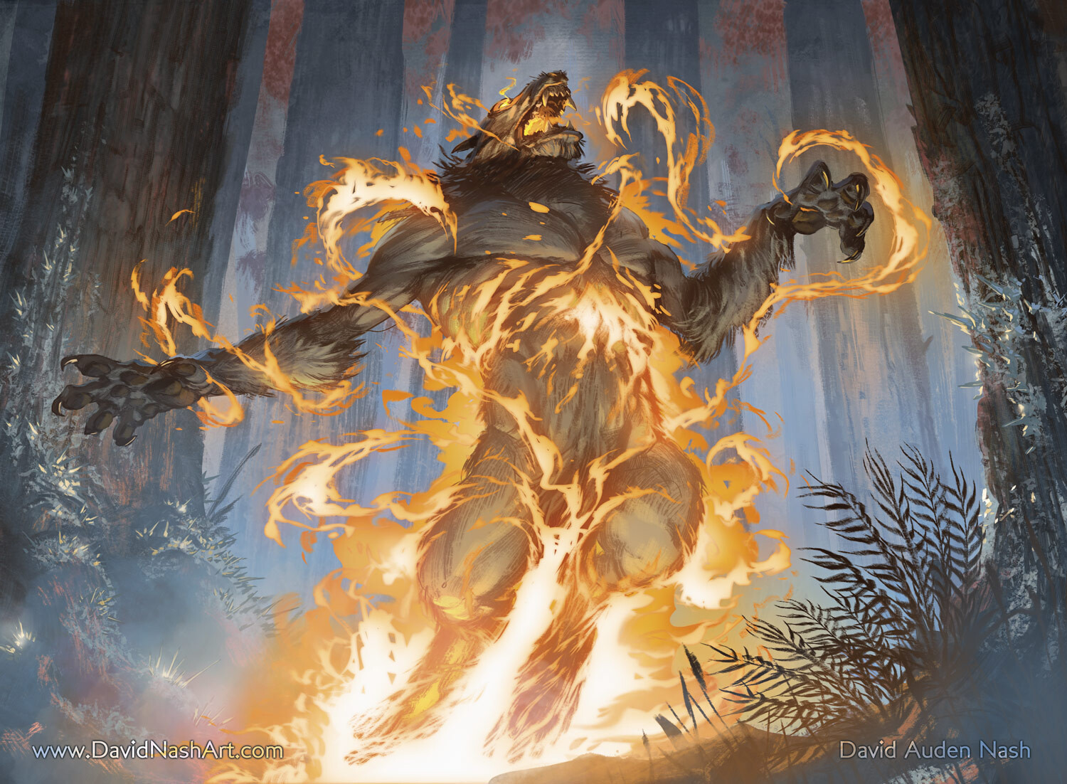 Burn the Accursed by David Auden Nash | Scrolller