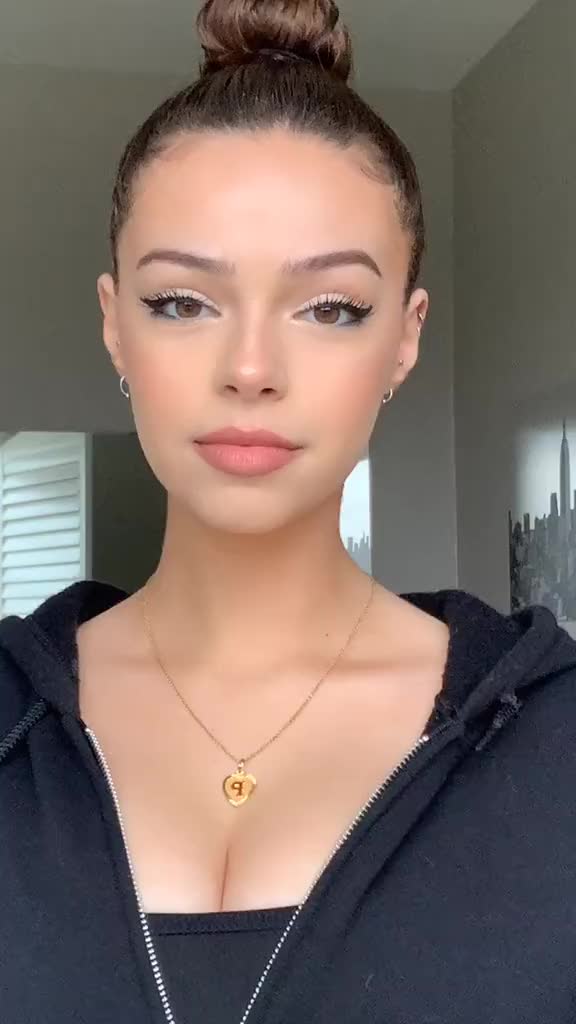 busty pami with bun hair style | Scrolller