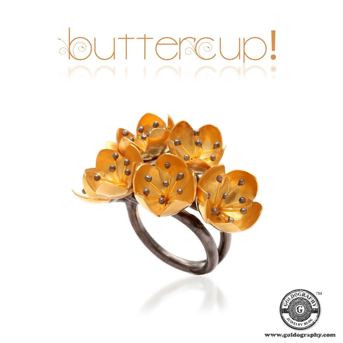Buttercup Flower Ring. | Scrolller