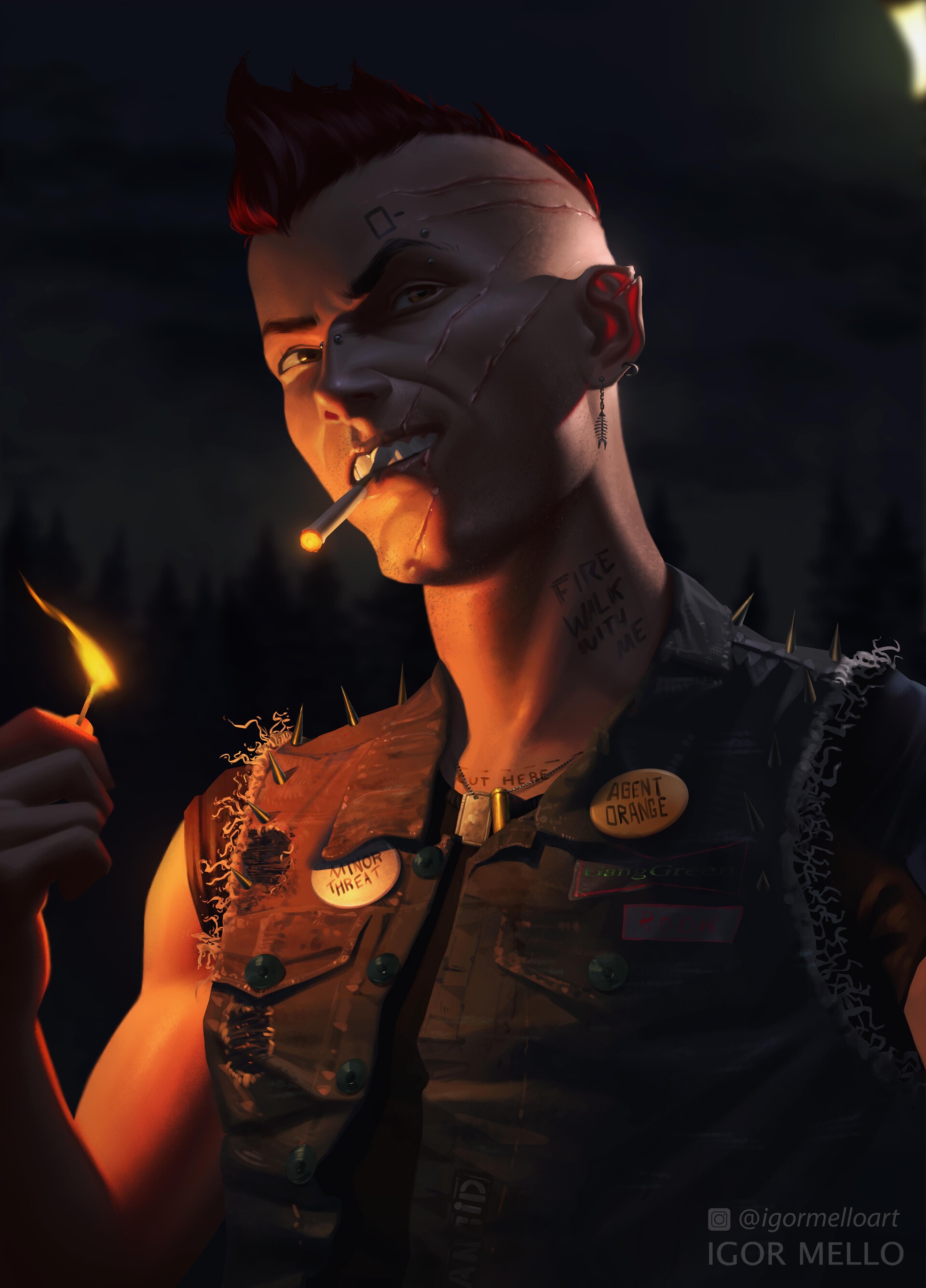 "Cade 'Rook' Riley" by Igor Mello | Scrolller