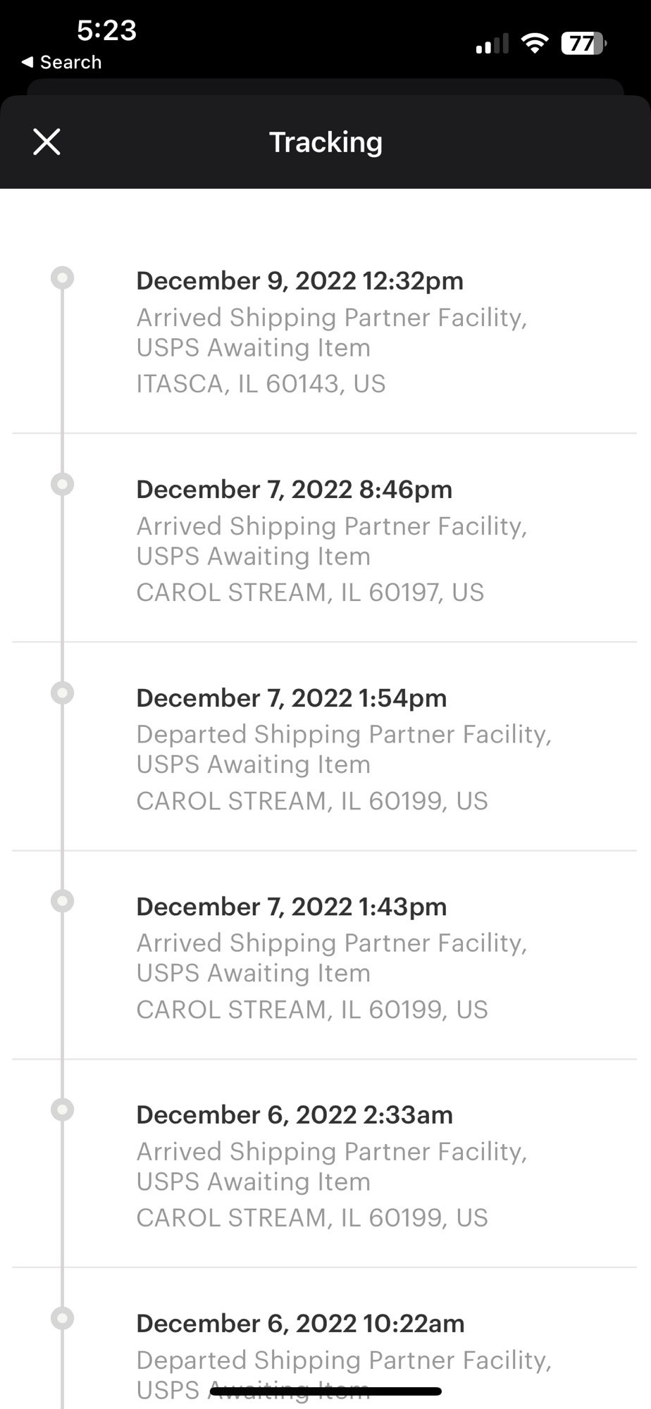 Can someone who works at USPS explain to me what the hell is happening with this package ...