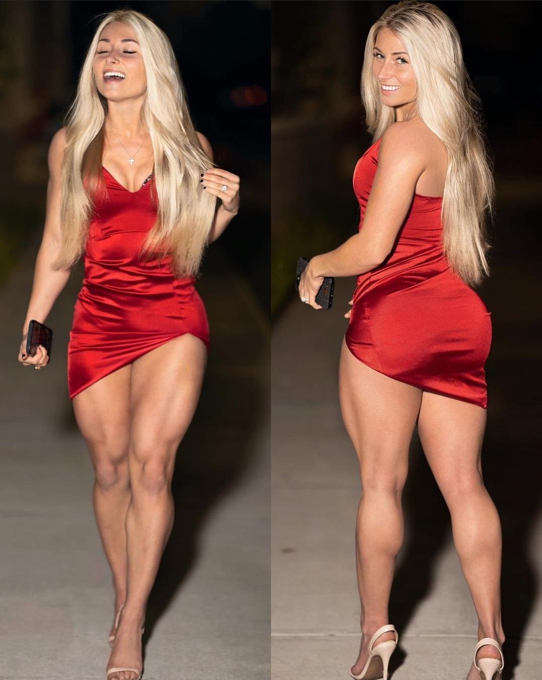Carriejune Bowlby's insane legs | Scrolller