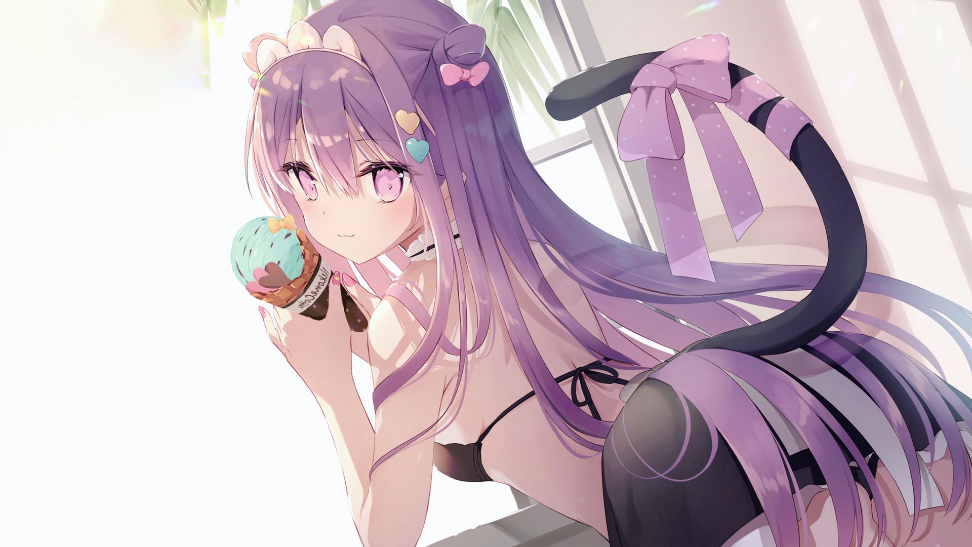 Cat Maid [Original] (2560x1440) | Scrolller