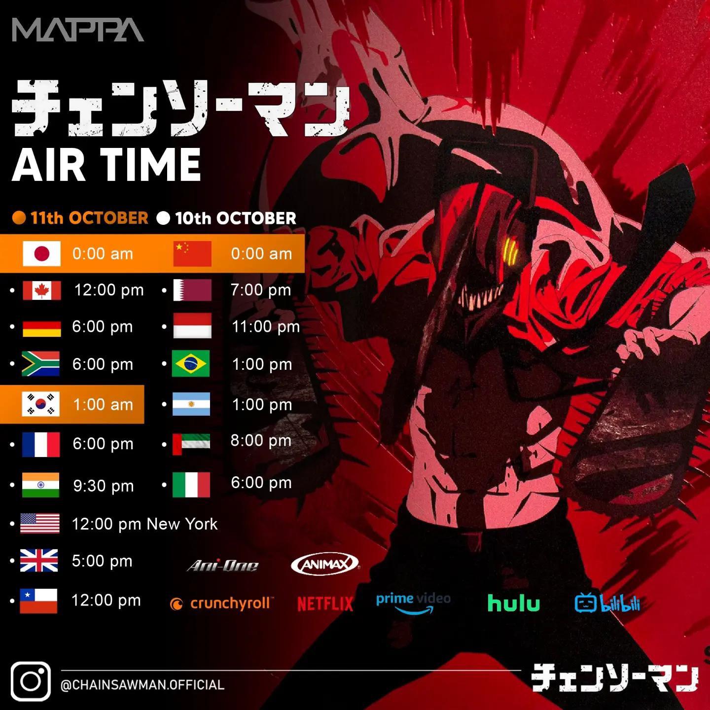 Chainsaw man Air time | Scrolller