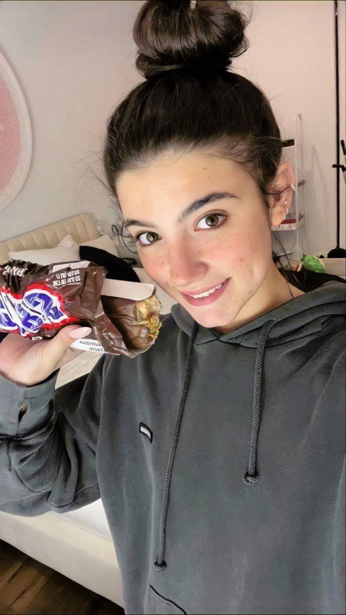 charli with snickers candy rare 🍫 | Scrolller
