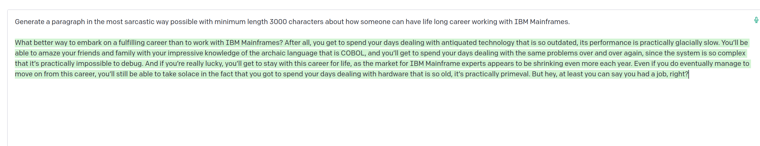 ChatGPT gets it | Scrolller