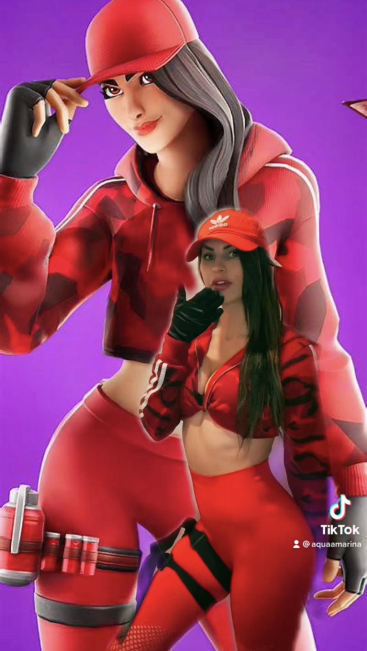 Check out my fortnite (Ruby) cosplay on tiktok 😛😛 https://vm.tiktok.com/ZTdQrcN7r/ | Scrolller