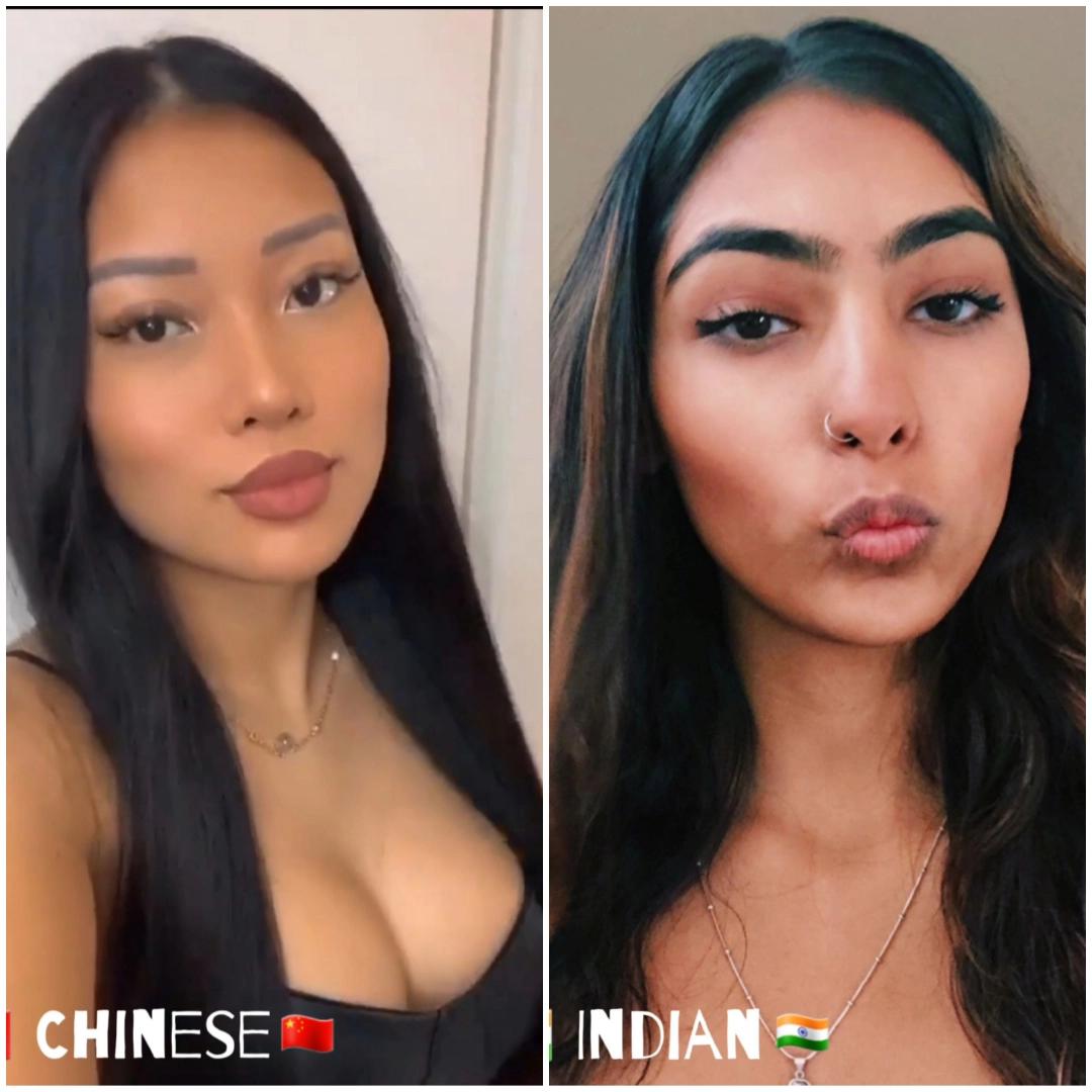 Chinese VS Indian - who is the better POC slut | Scrolller
