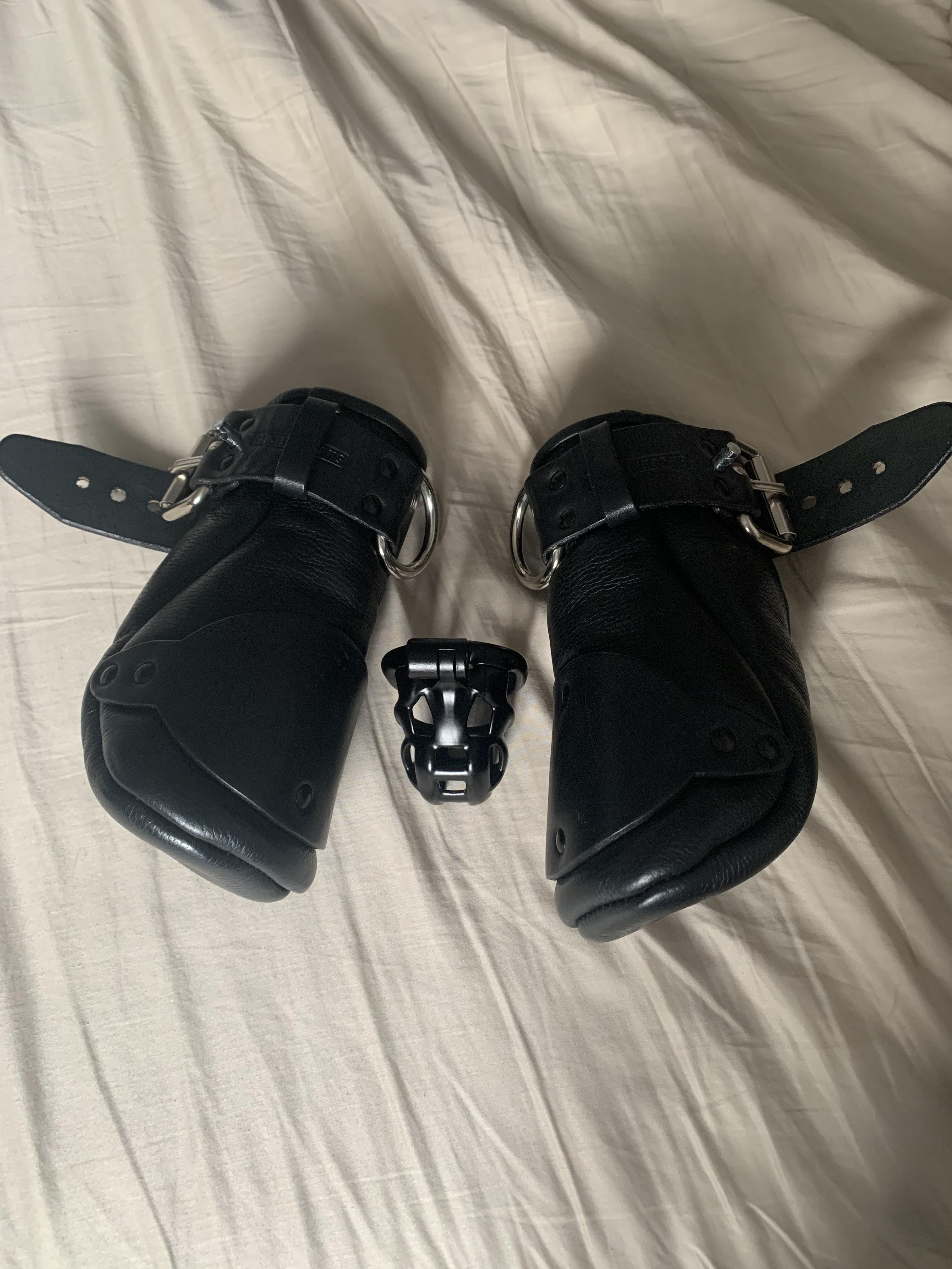 Clearly we need to add bondage mitts for your training | Scrolller