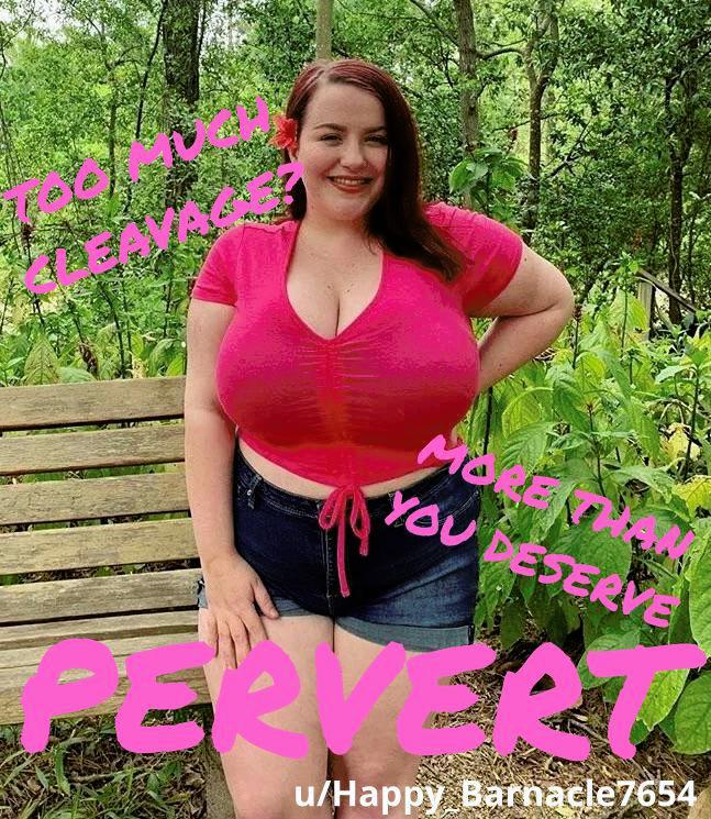 Cleavage Pervert | Scrolller