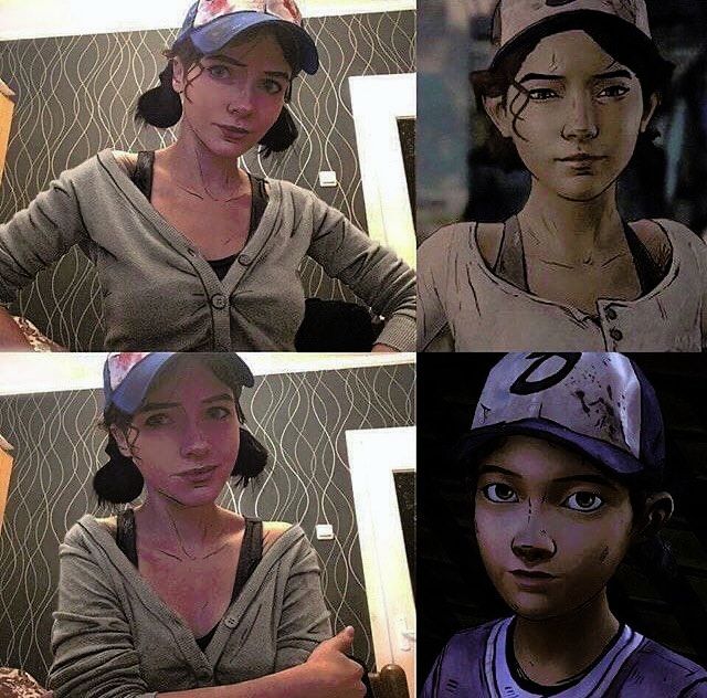 Clementine From Walking Dead Cosplay Scrolller