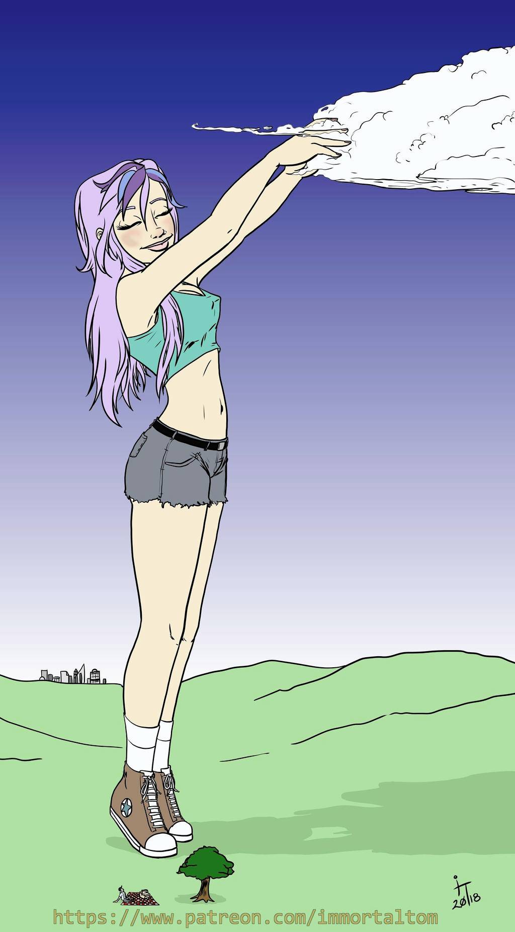 Cloud Pusher by immortaltom | Scrolller