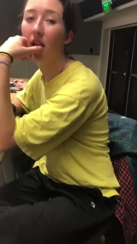 College girl during class | Scrolller