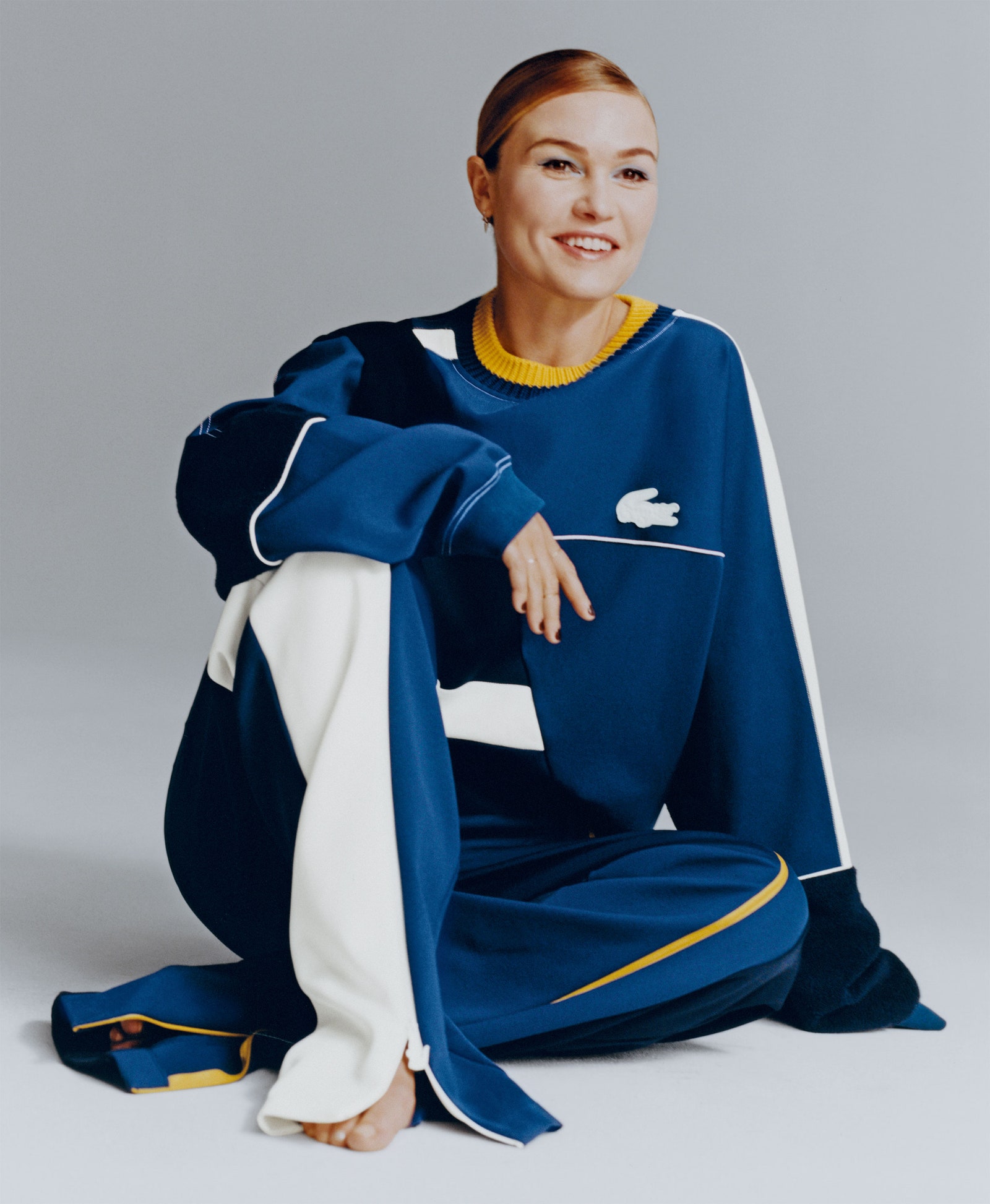Congrats to the Rams! Julia in Blue and Yellow tracksuit | Scrolller