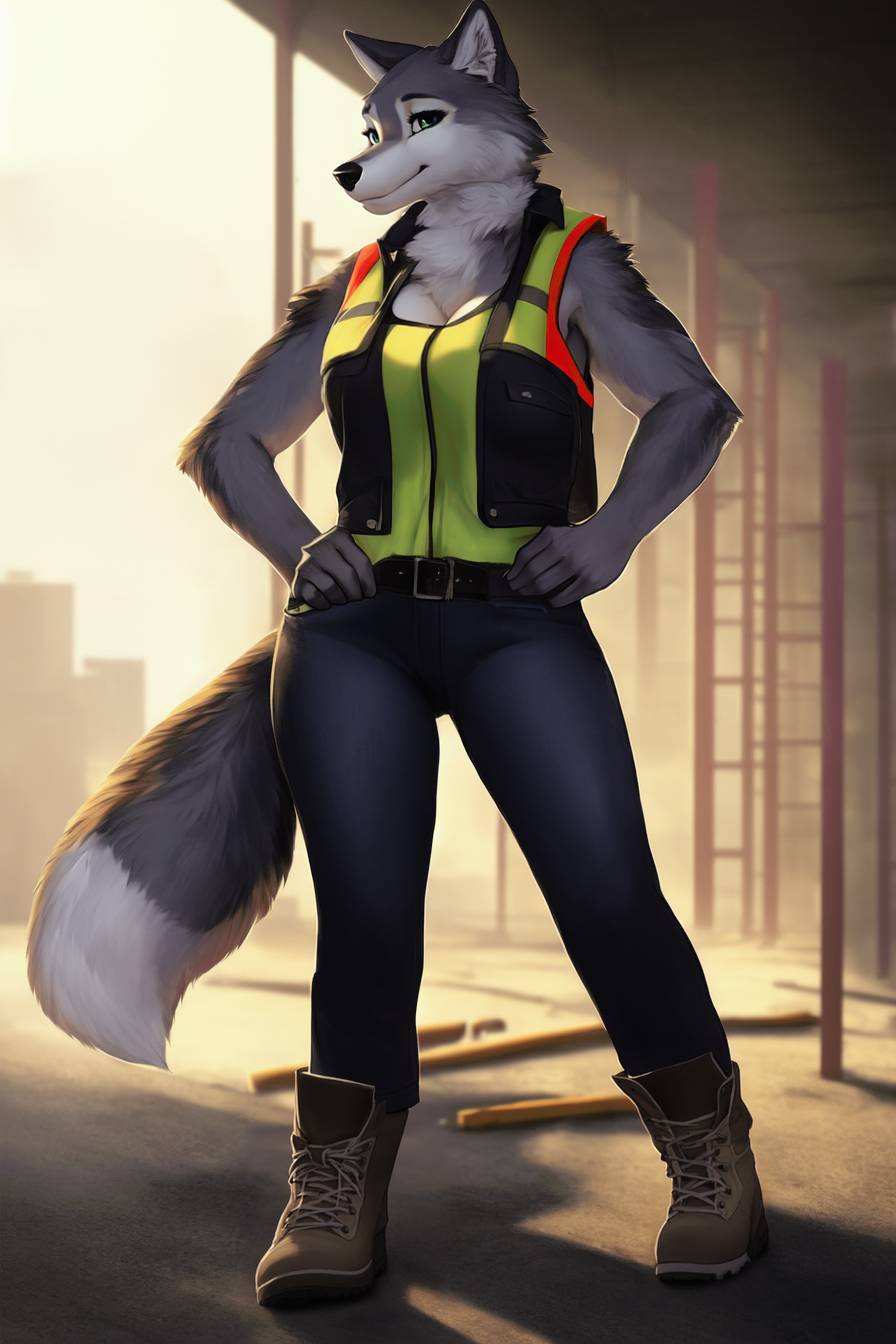 Construction wolf | Scrolller