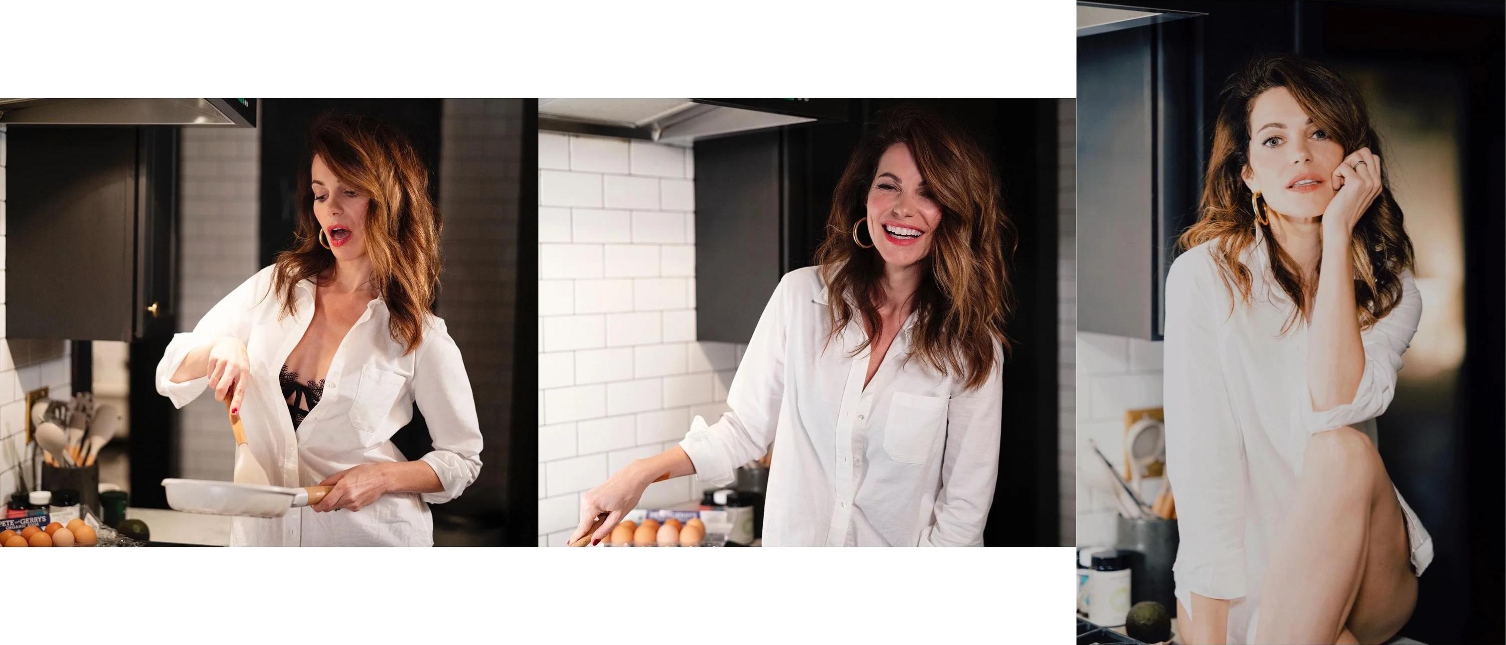 Courtney in the kitchen | Scrolller