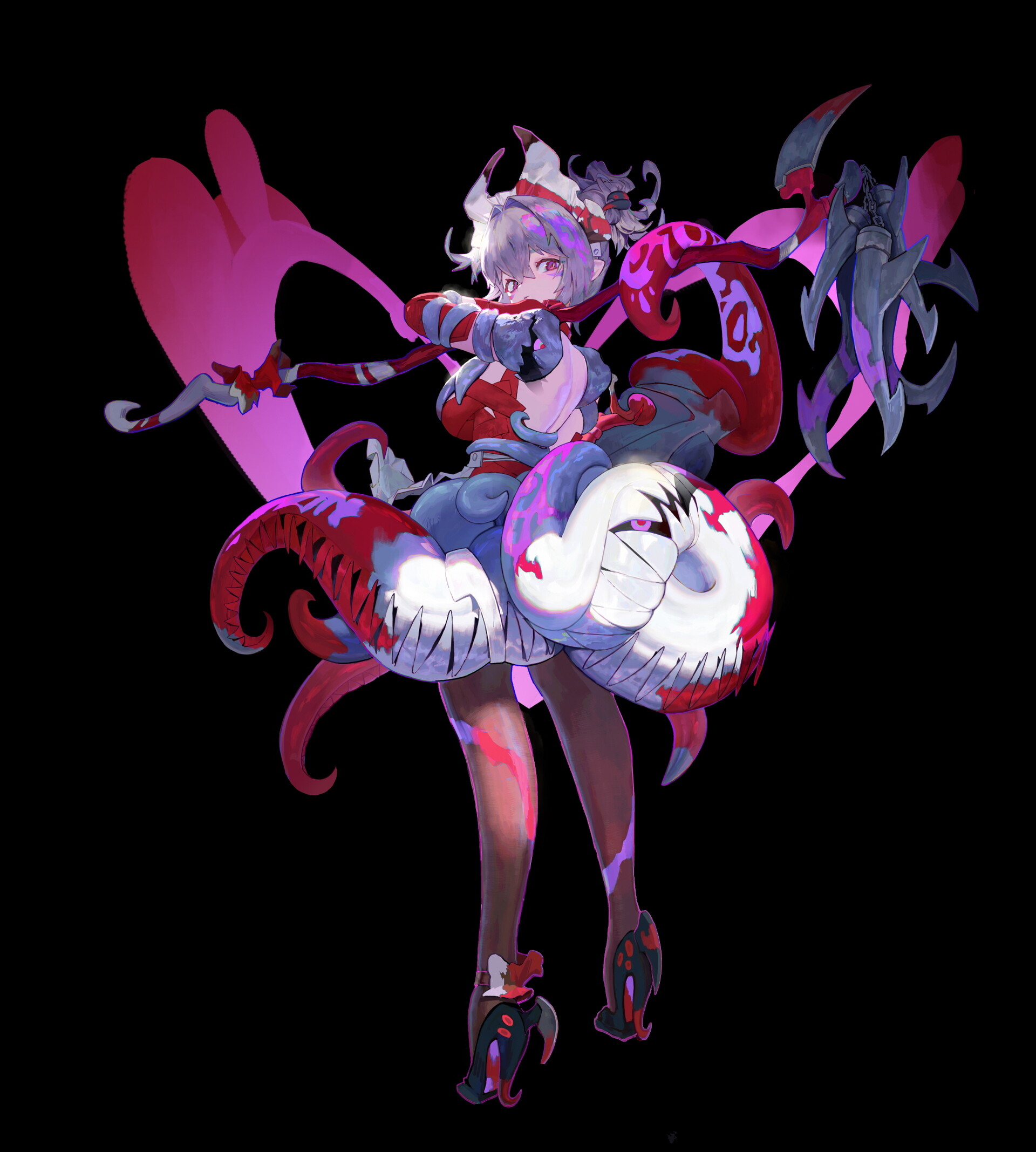 Cthulhu maid by SOHA @littlesummerpe | Scrolller