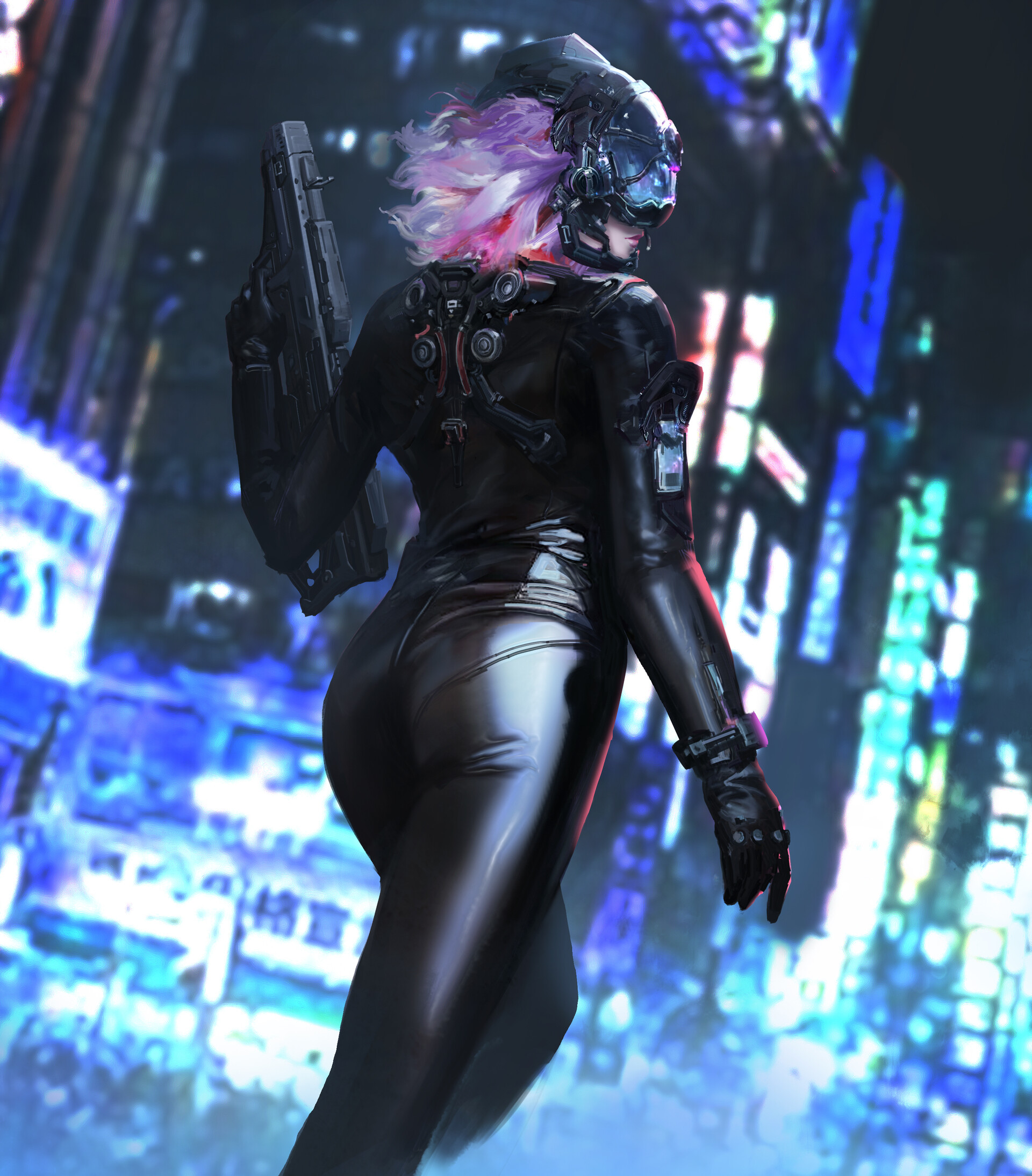 Cyberpunk by Fu Chenqi | Scrolller