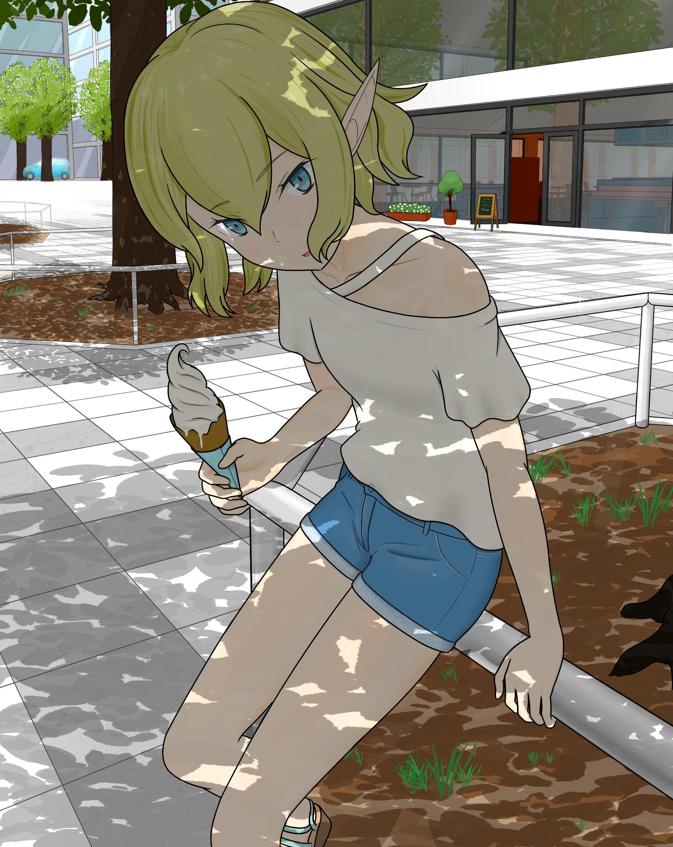 [Danmachi/Ryuu] Modern Elf Waiting to Start the Summer Date~ by Komugi | Scrolller