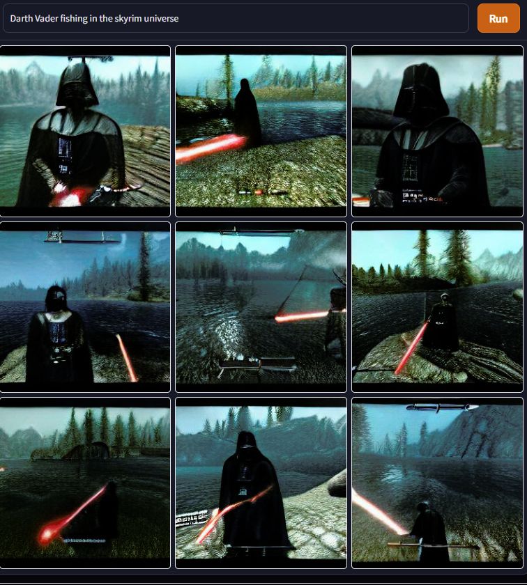 Darth Vader fishing in the Skyrim universe | Scrolller