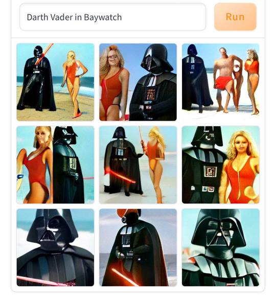 Darth Vader in Baywatch | Scrolller