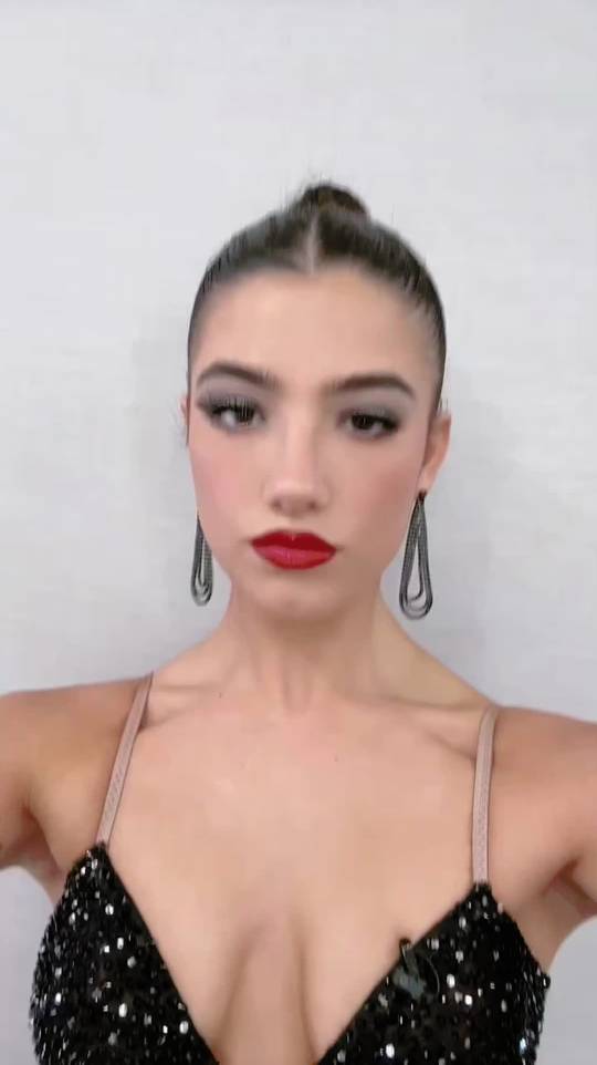 Deep cleavage for tonight's DWTS look | Scrolller