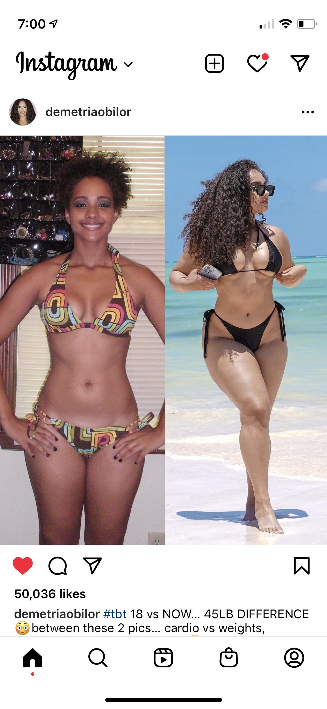 Demetria Obilor 😍 former traffic anchor in Dallas and other locales | Scrolller