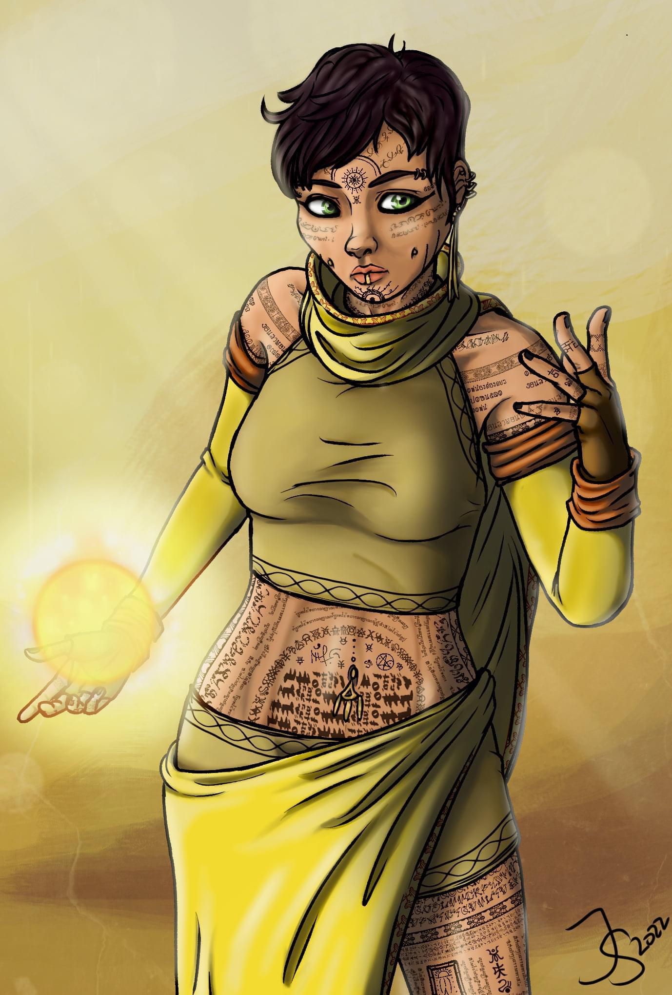 Desert Sorceress | Scrolller