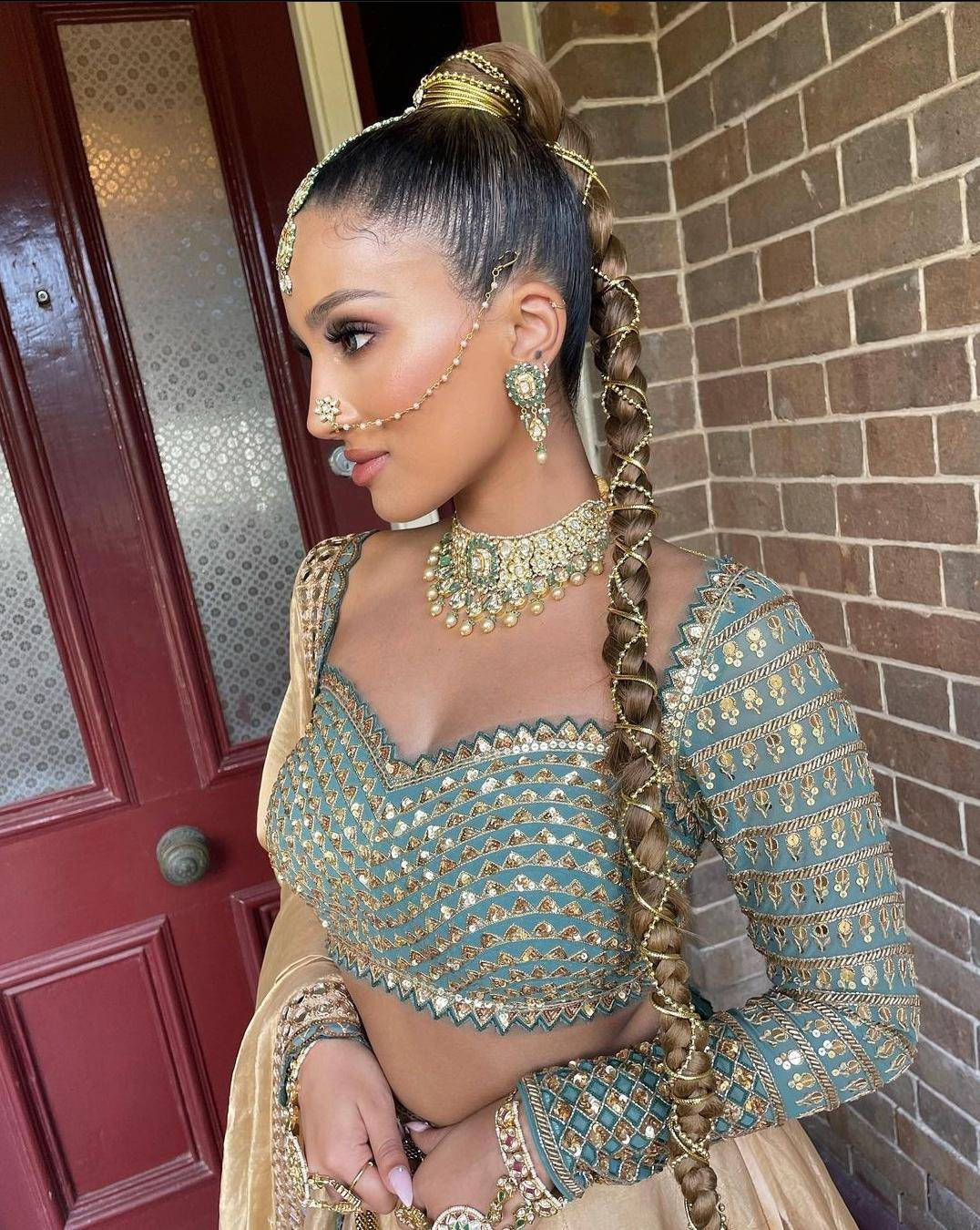 Desi goddess with tight braid🦴 | Scrolller