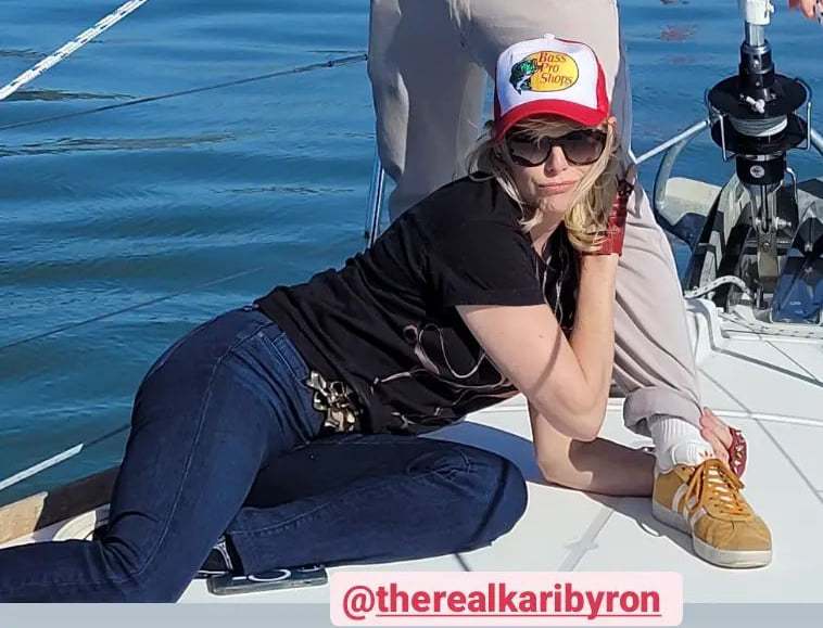 Did she land a new fish, or is Kari the one that got hooked? | Scrolller