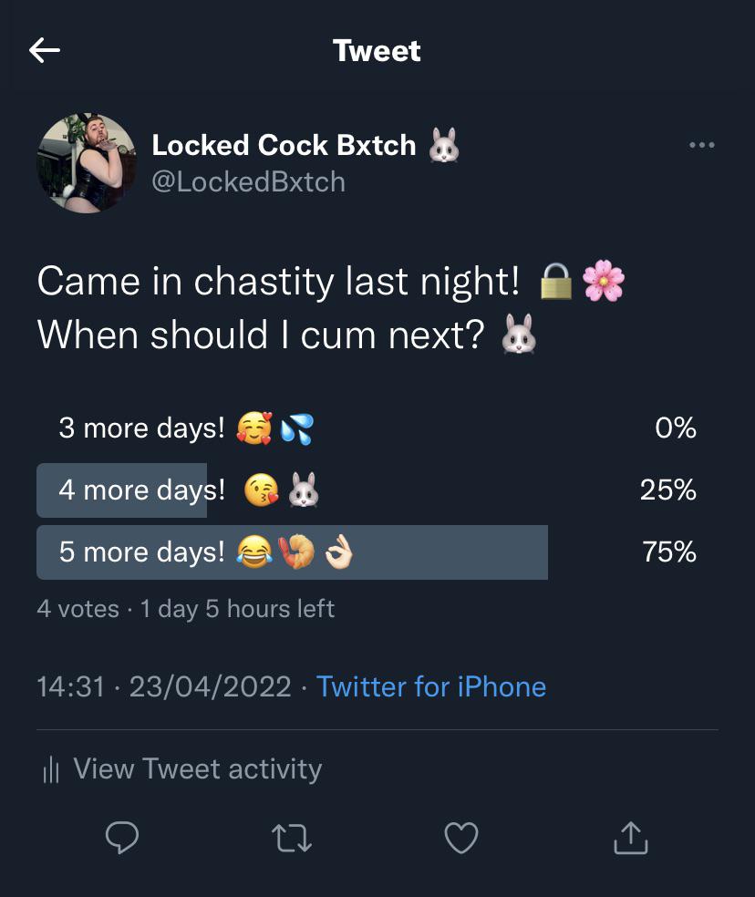 Doing a poll on my twitter! 🔒🖤 | Scrolller