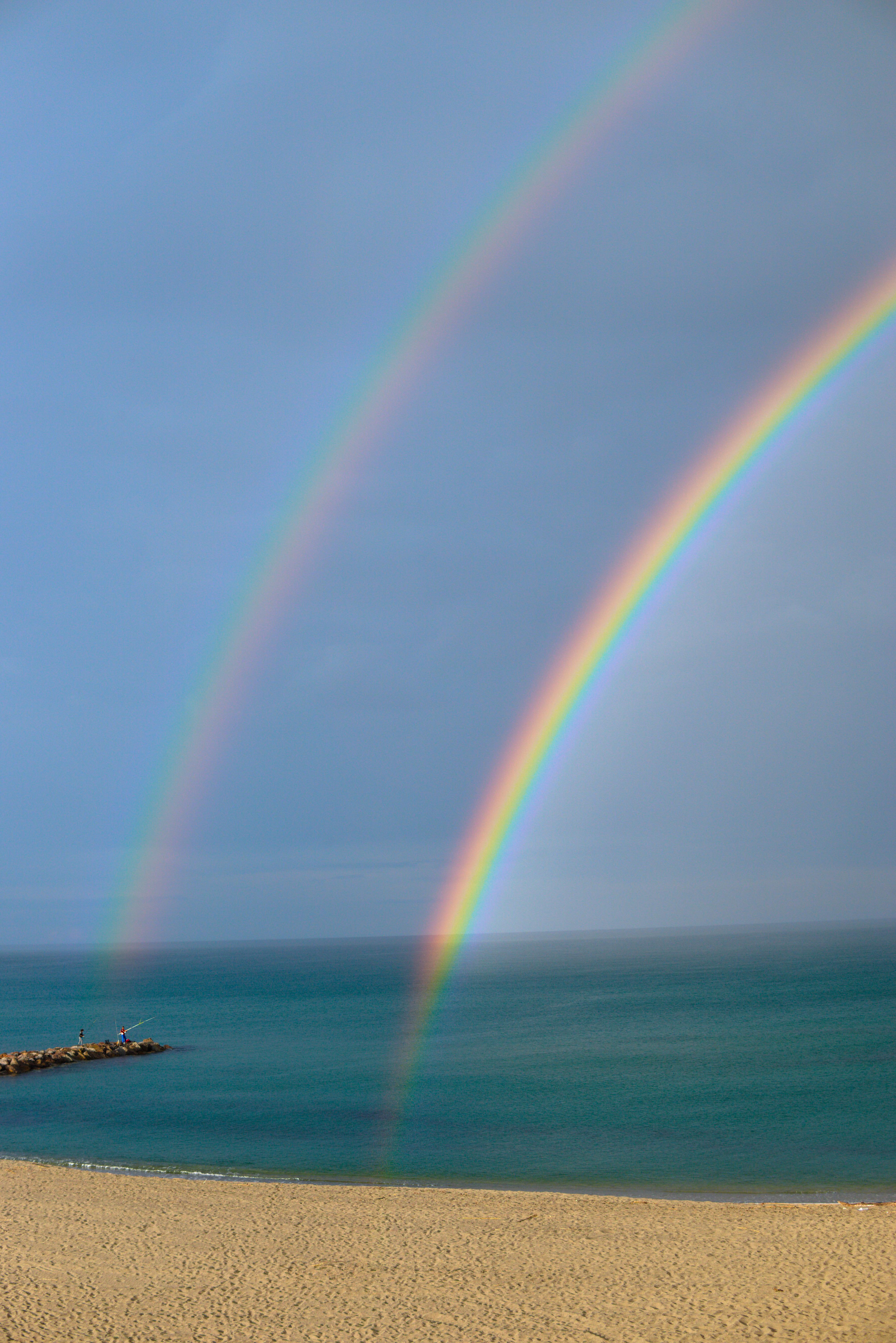 Double ranibow !! | Scrolller