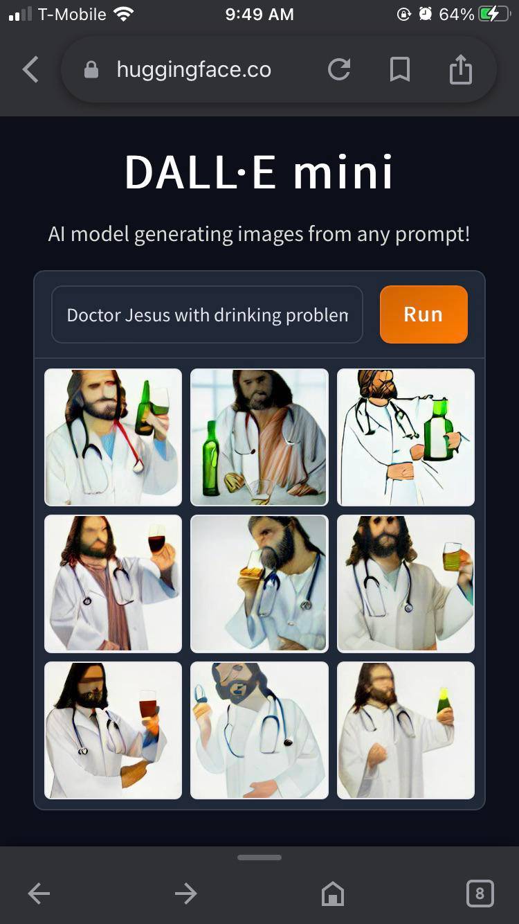 Dr Jesus with a drinking problem | Scrolller